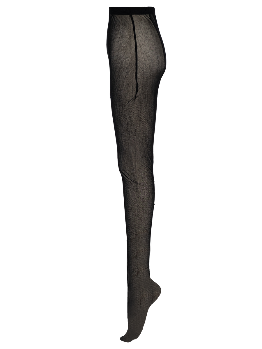 Black Mesh Leggings Natasha Zinko