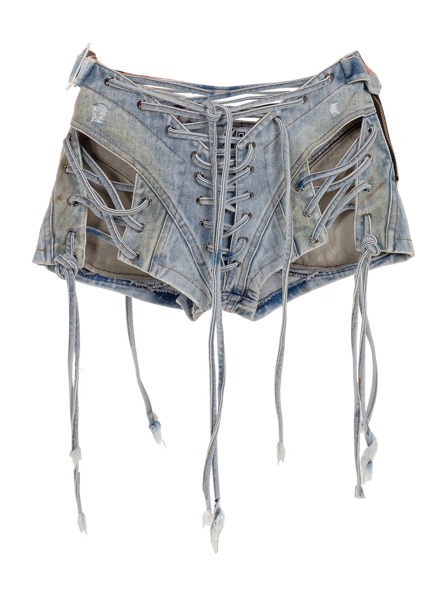 TREATED HARDWIRED SHORT SHORTS – NATASHA ZINKO