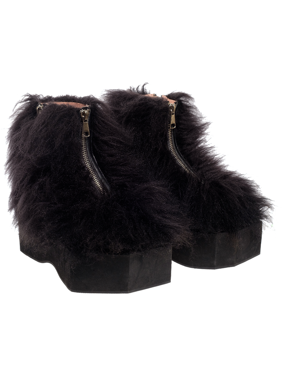 Furry Box Boots – NATASHA ZINKO
