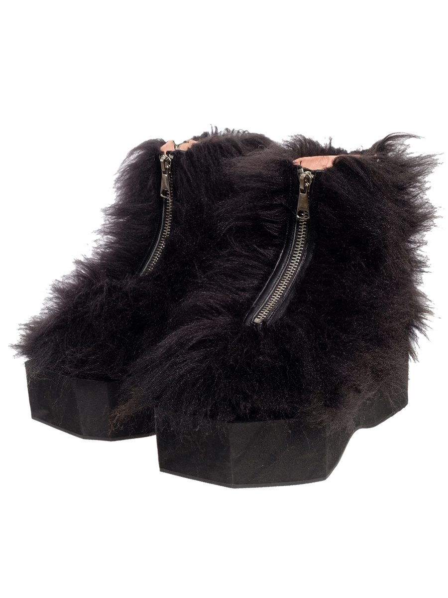 Furry Box Boots – NATASHA ZINKO