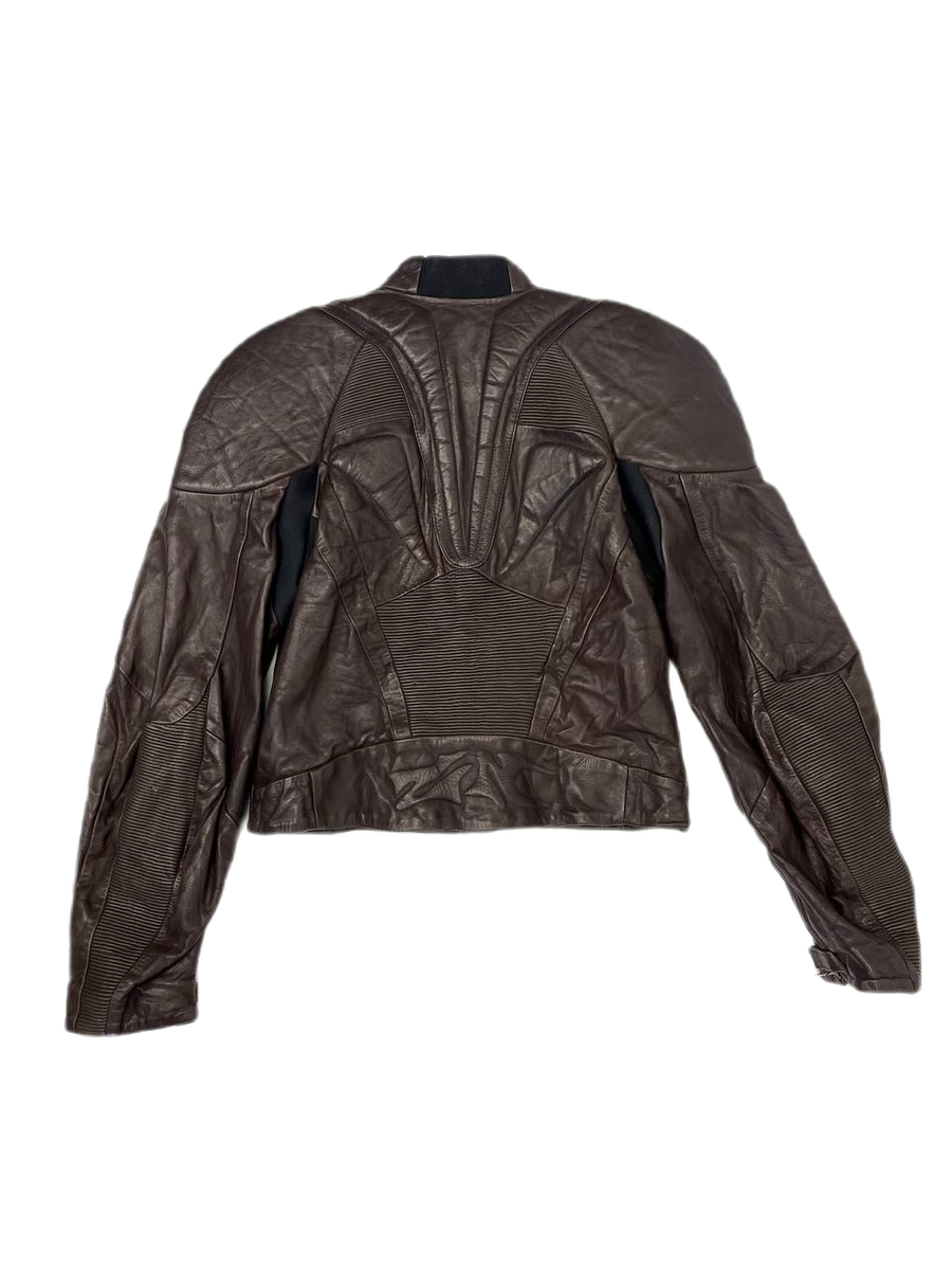 Leather Camping Muscle Jacket – NATASHA ZINKO