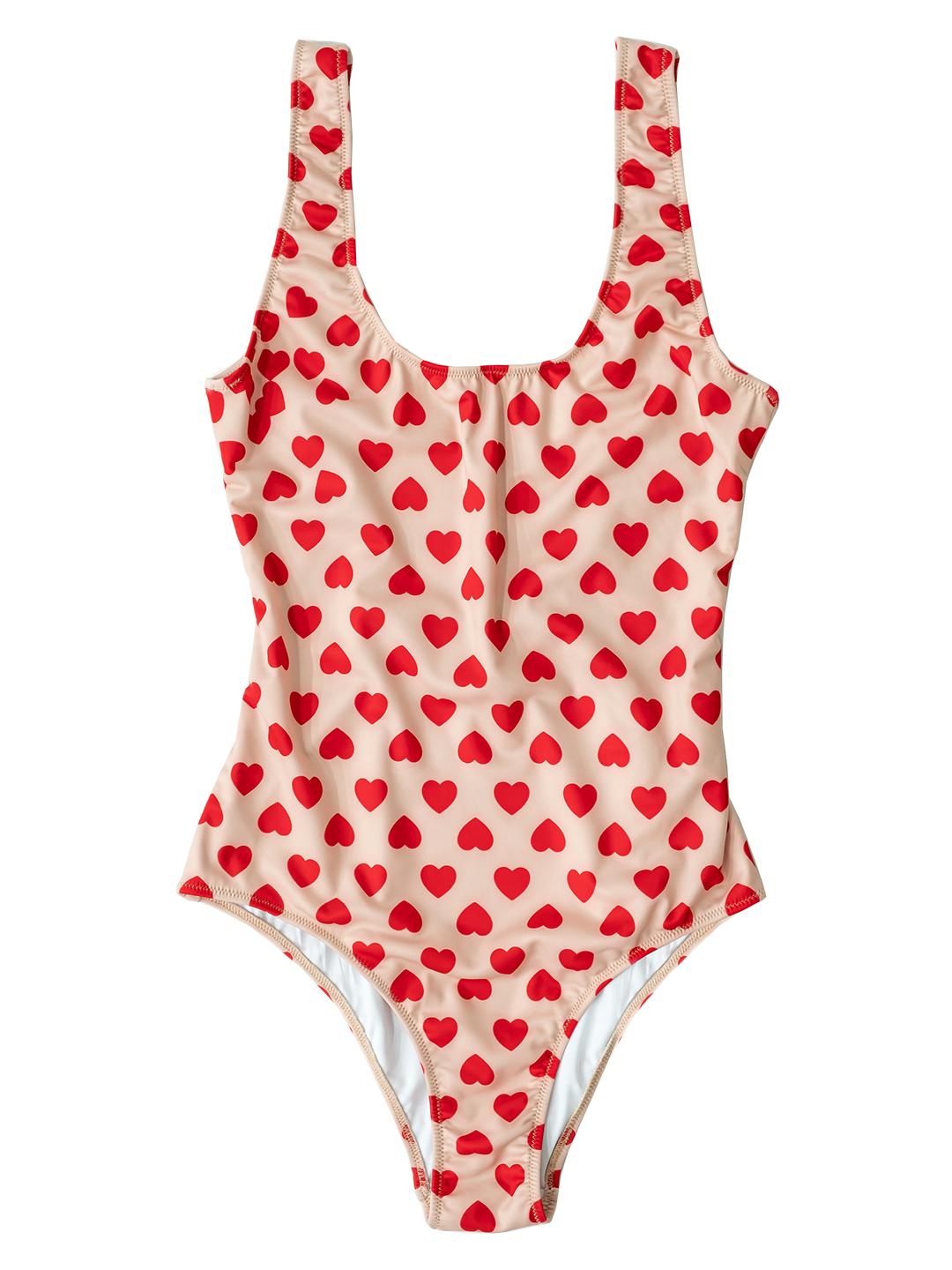 Hearts Print Swimsuit – NATASHA ZINKO