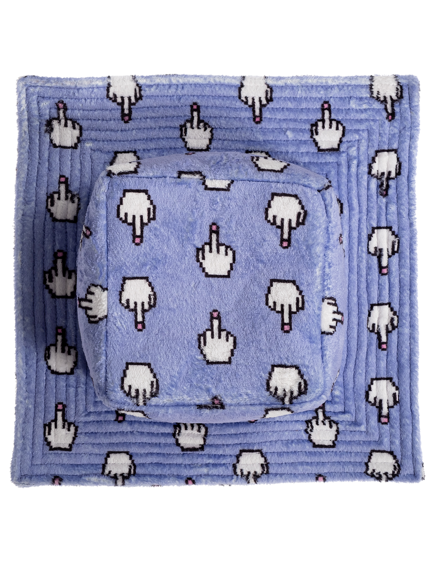 Pixel Middle Finger Box Bucket Hat – NATASHA ZINKO